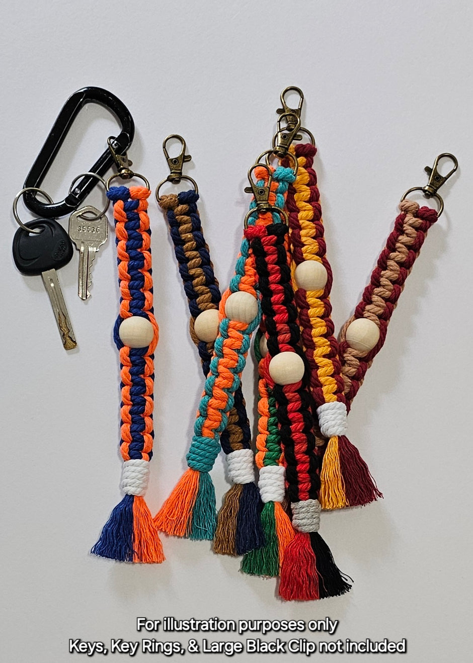Keychains - Main Street Knots – Main Street Knots LLC
