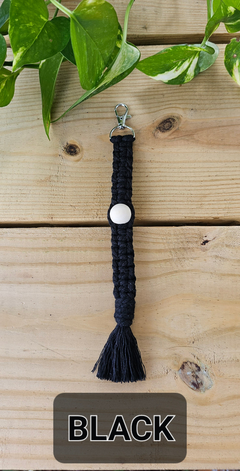 Beaded Keychain - Main Street Knots – Main Street Knots LLC
